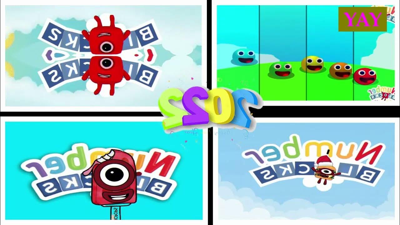Making 4 Numberblocks intro Songs in One Video , Number Blocks Intro ...