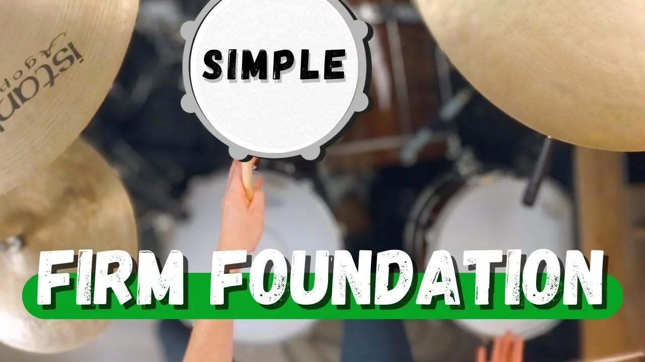 Simple Drums for Firm Foundation (Chandler Moore & Cody Carnes) - YouTube