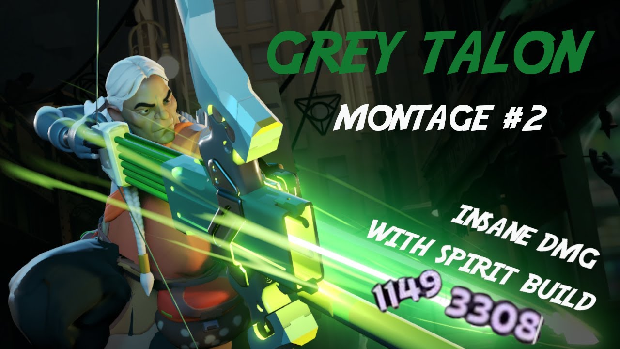 Deadlock Grey Talon BEST BUILD MONTAGE #2 - YouTube