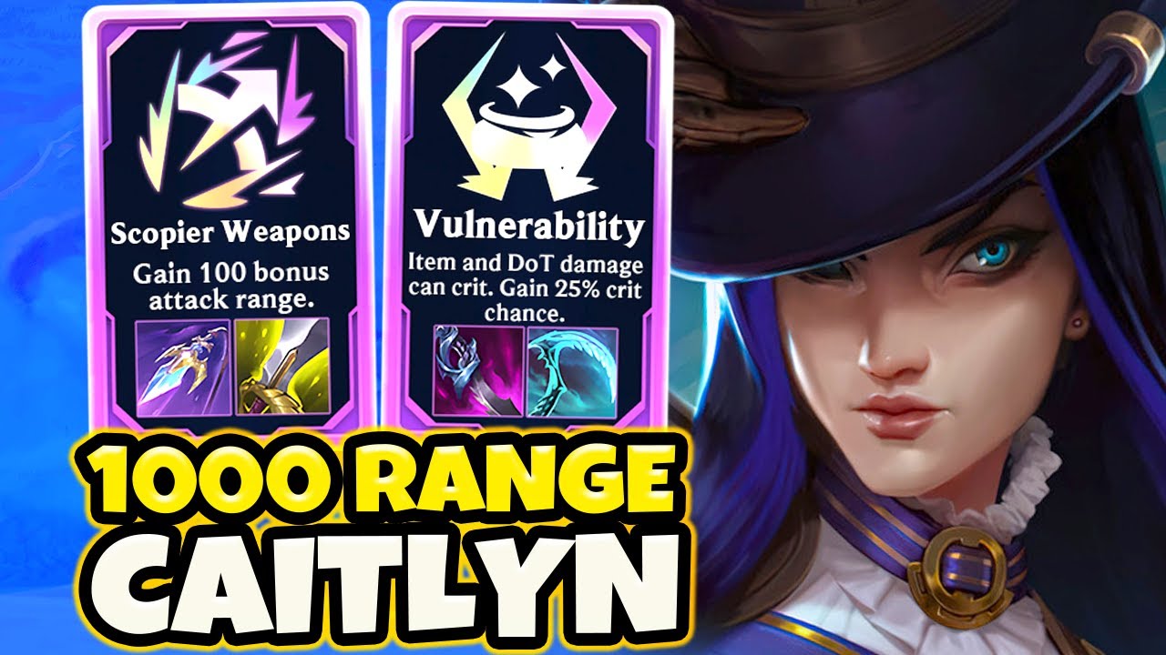 Global Auto Attacks: 1000 Range Caitlyn with Critical On-Hit Bleeds ...