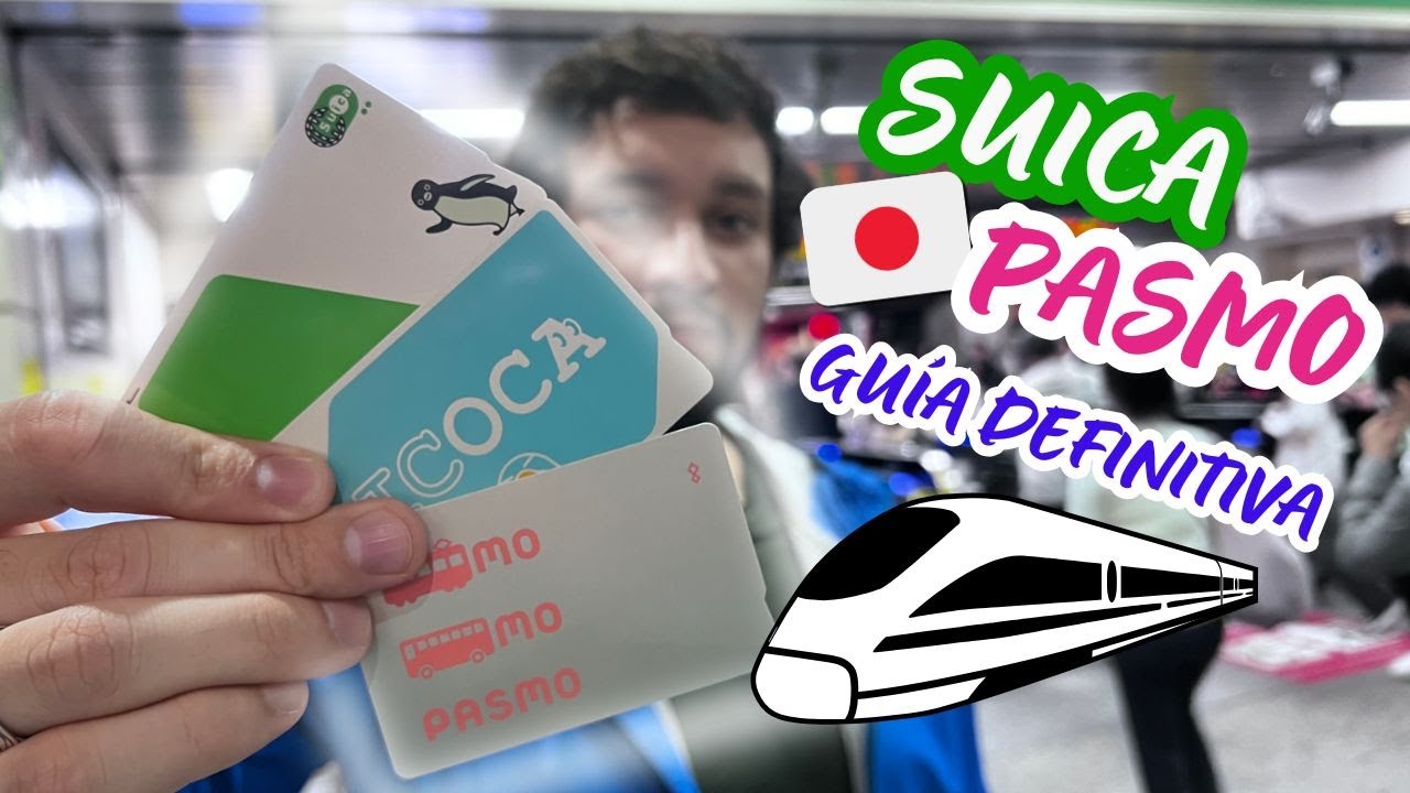 Suica y Pasmo: Guía Definitiva 😲🇯🇵 - YouTube