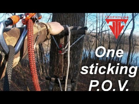 ONE STICKING METHOD P.O.V. Using the trophyline wingman - YouTube