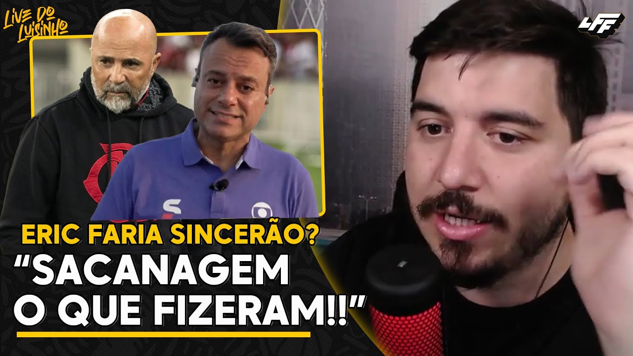 Luisinho Comenta Áudios Vazados De Eric Faria Na TransmissÃo Da Globo