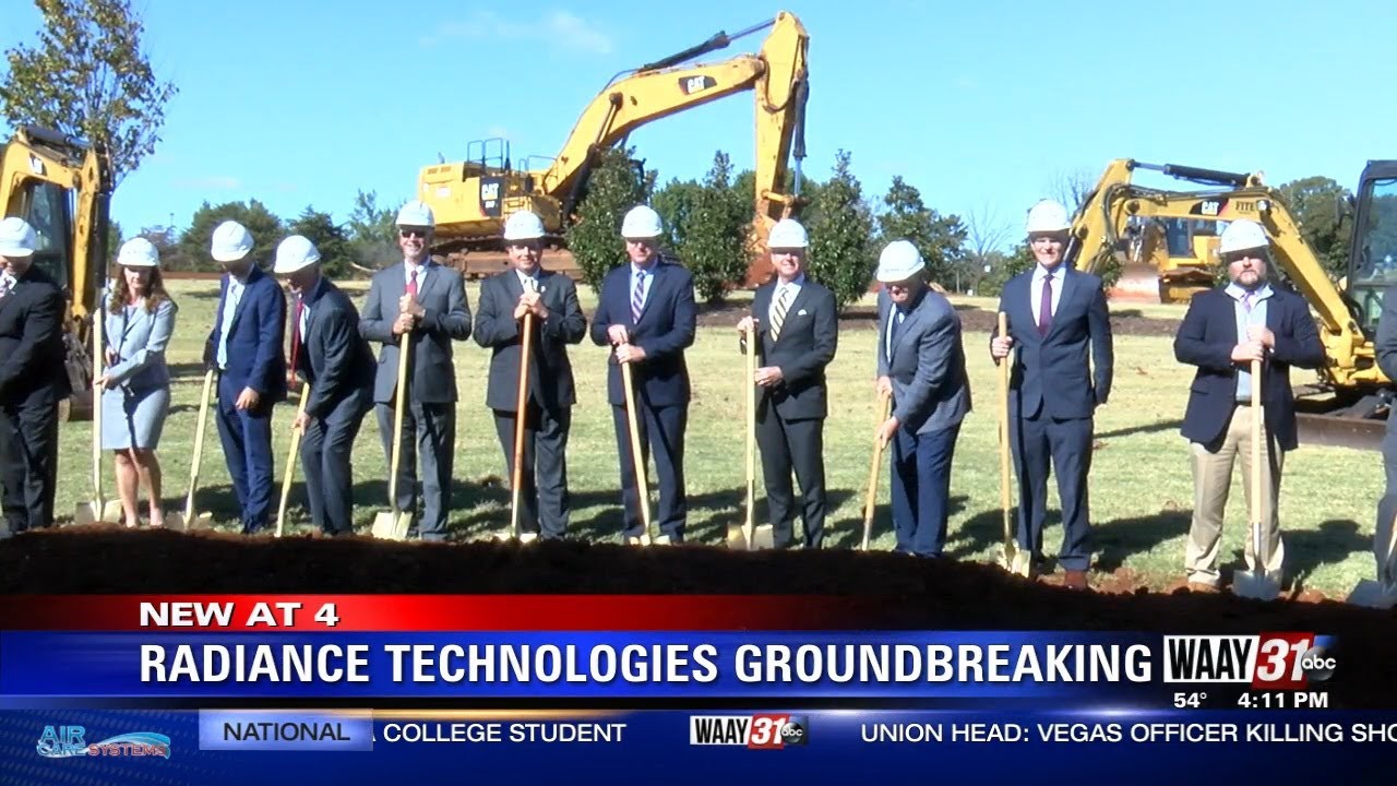 Groundbreaking at Radiance Technologies - YouTube