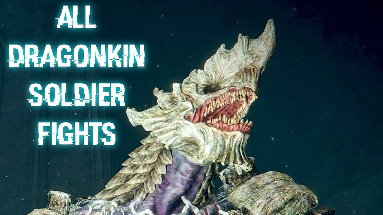 All Dragonkin Soldier Fights - Elden Ring - YouTube