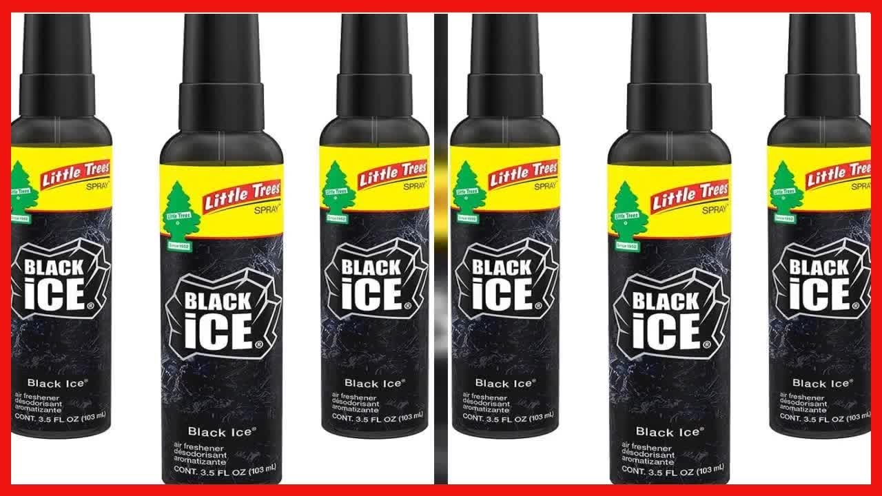 Little Trees Spray Car Air Freshener 3-PACK (Black Ice) - YouTube