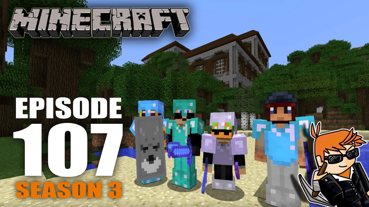 Let's Play Minecraft | Woodland Mansion Adventure | S3E107 /w Chums ...