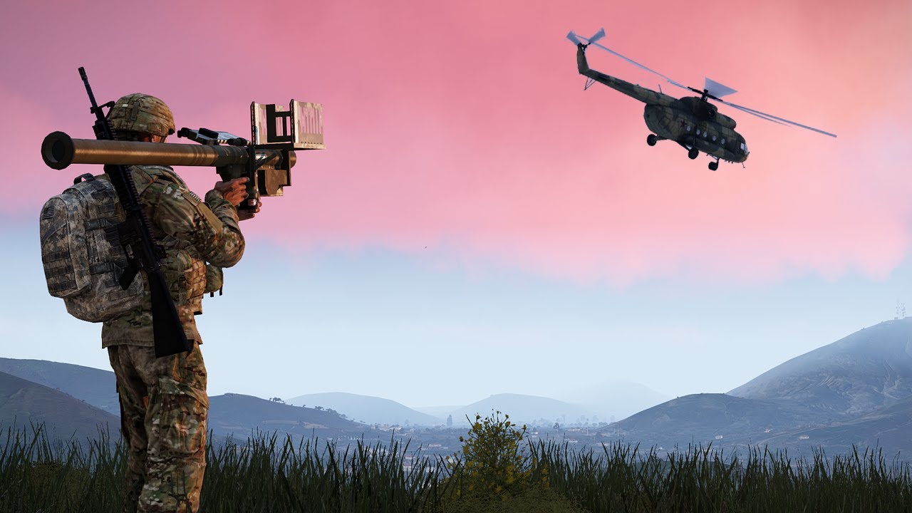 Russian Mi-8 Attack Helicopter shot out the sky with MANPADS by ...