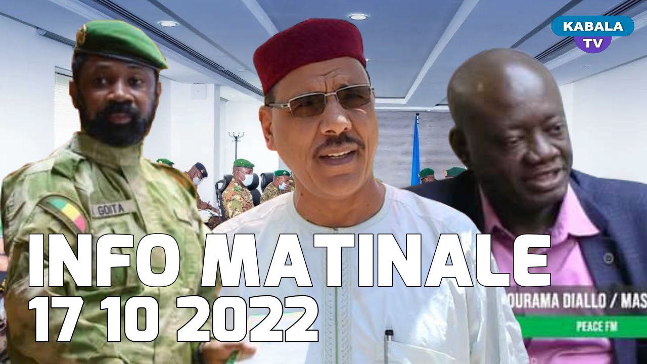 Mali Info Matinale et actualités internationales Radio Peace Fm 17 ...