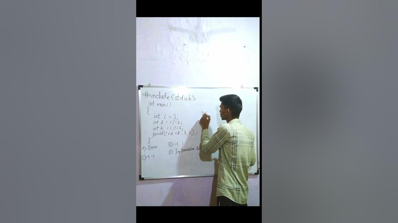 C Programming modulo operator Negative IMP Question #clanguageinhindi # ... C Programming modulo operator Negative IMP Question #clanguageinhindi # ...