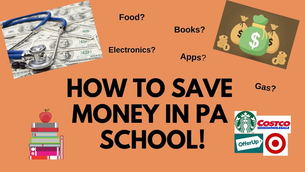 HOW TO SAVE MONEY IN PA SCHOOL/ GRAD SCHOOL- APPS, BOOKS, ELECTRONICS ...