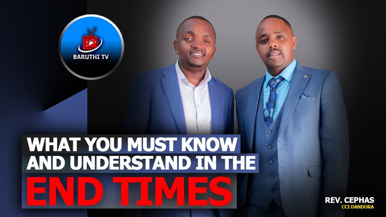 What You Must Know and understand in the END TIMES ~ REV. CEPHAS - YouTube