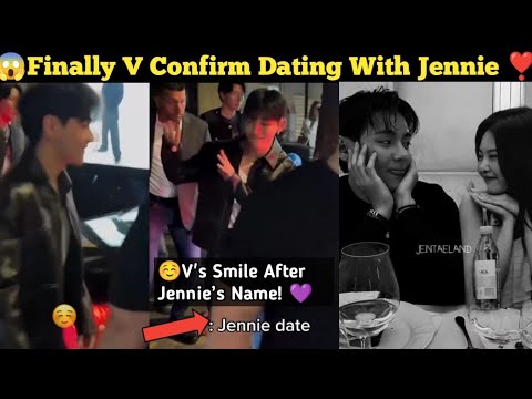 ☑️Finally V Confirm Dating With Jennie 😱 v and jennie dating 2025 💜 ...