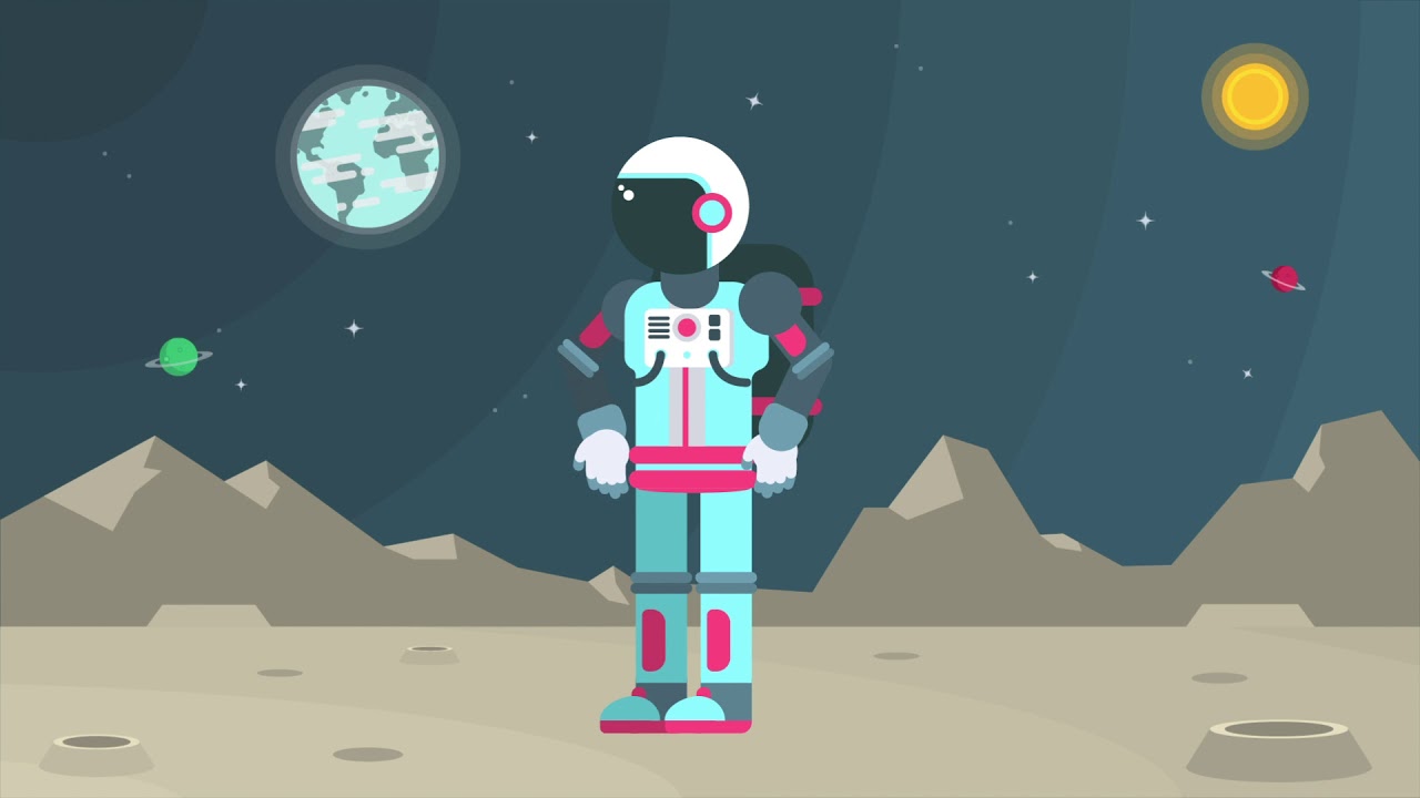 Dancing Spaceman - Animated Rig - YouTube