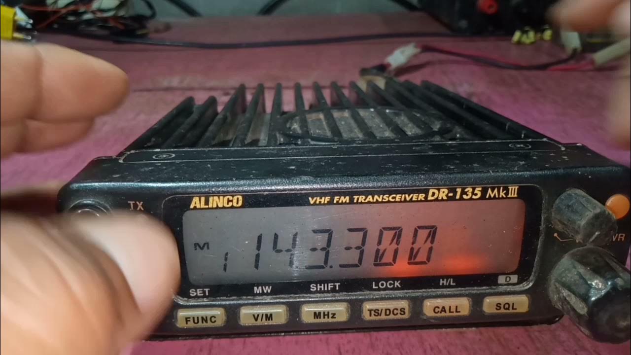 cara cepat setting rig alinco dr 135 mk |||@ frengky production - YouTube