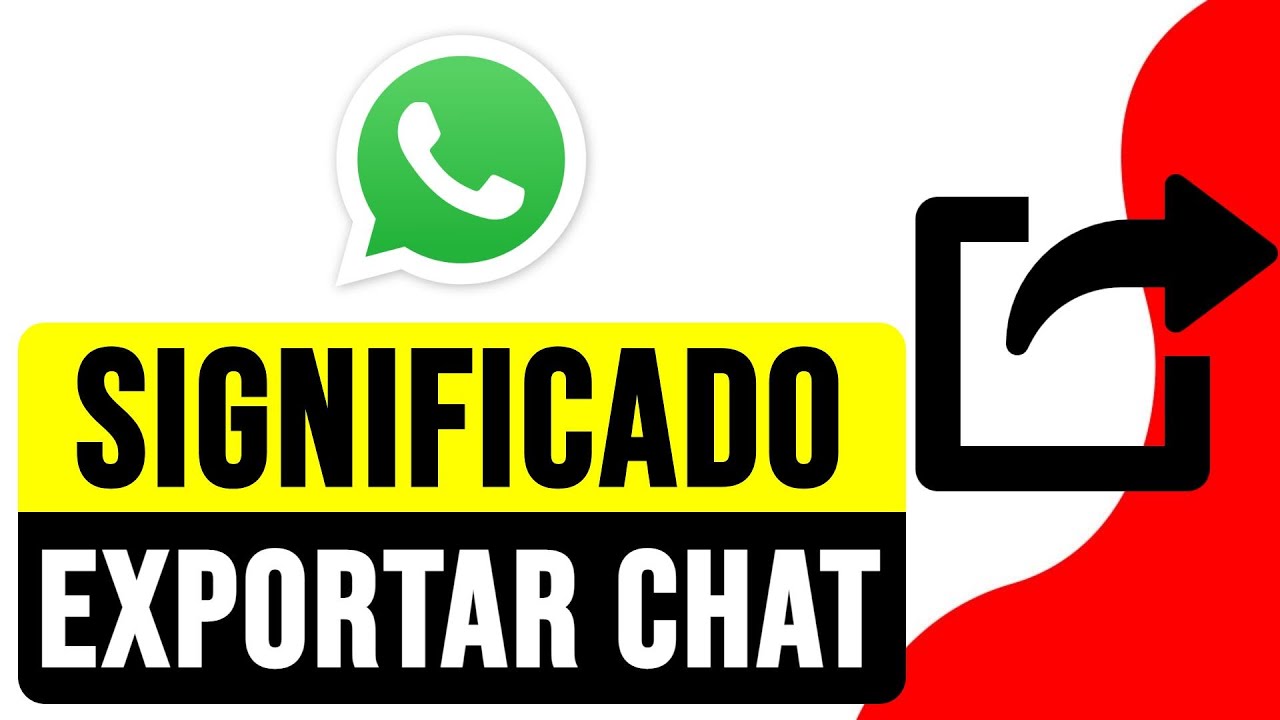 Qué SIGNIFICA EXPORTAR CHAT en WHATSAPP 2025 | Importar Chat Exportado ...