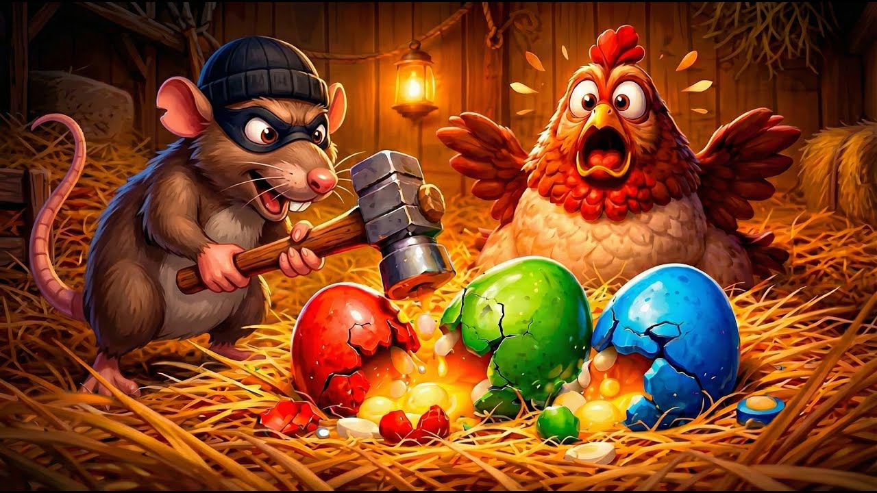 Mother Hen Is Crying 😢🐔 | The Sad Story of the Stolen Eggs with ...