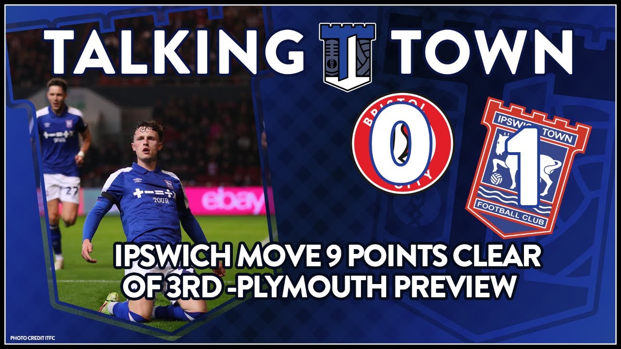 IPSWICH TOWN move 9 points CLEAR of 3rd- #BCFC 0 V 1 #ITFC - FAN ...