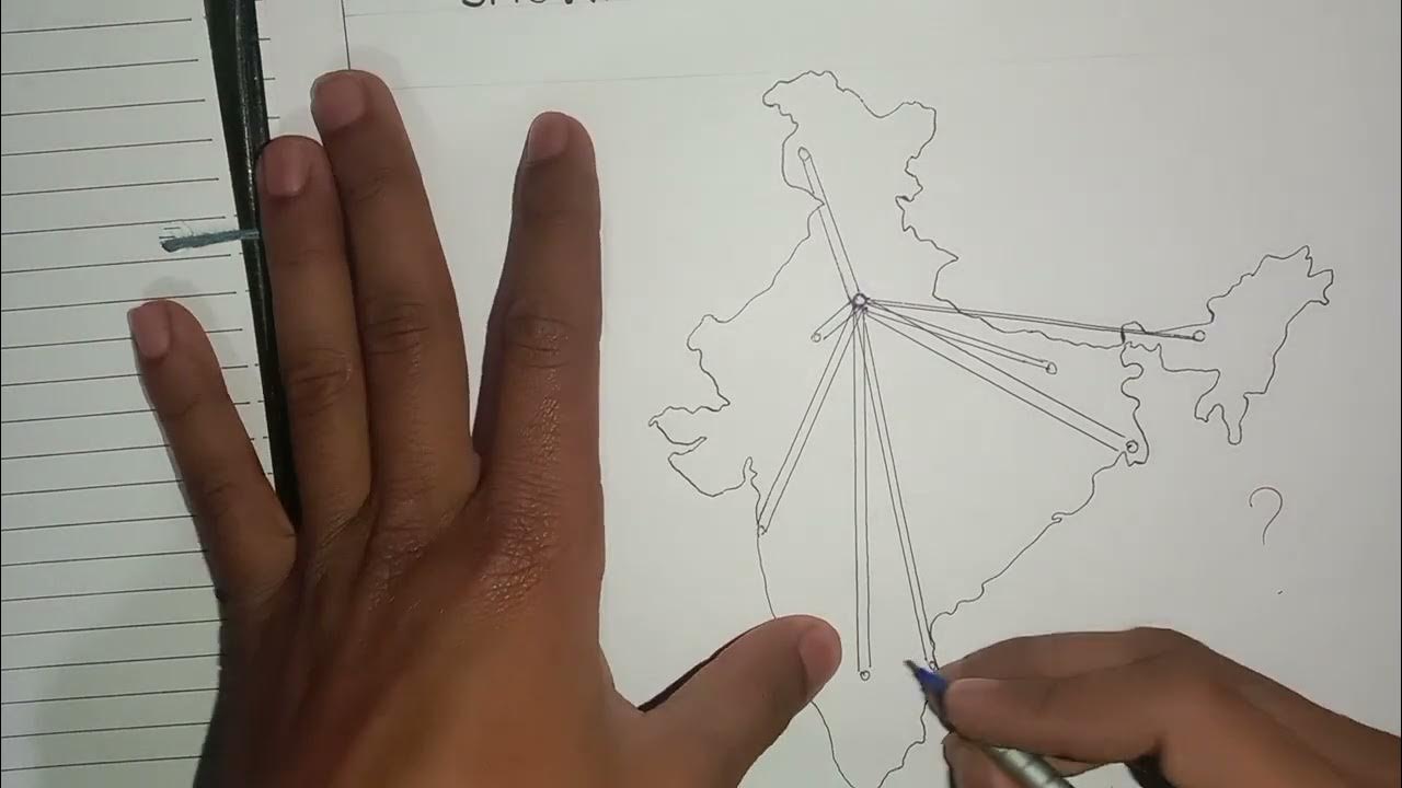 Traffic Flow Diagram geography practical|traffic flow chart|how to make ...