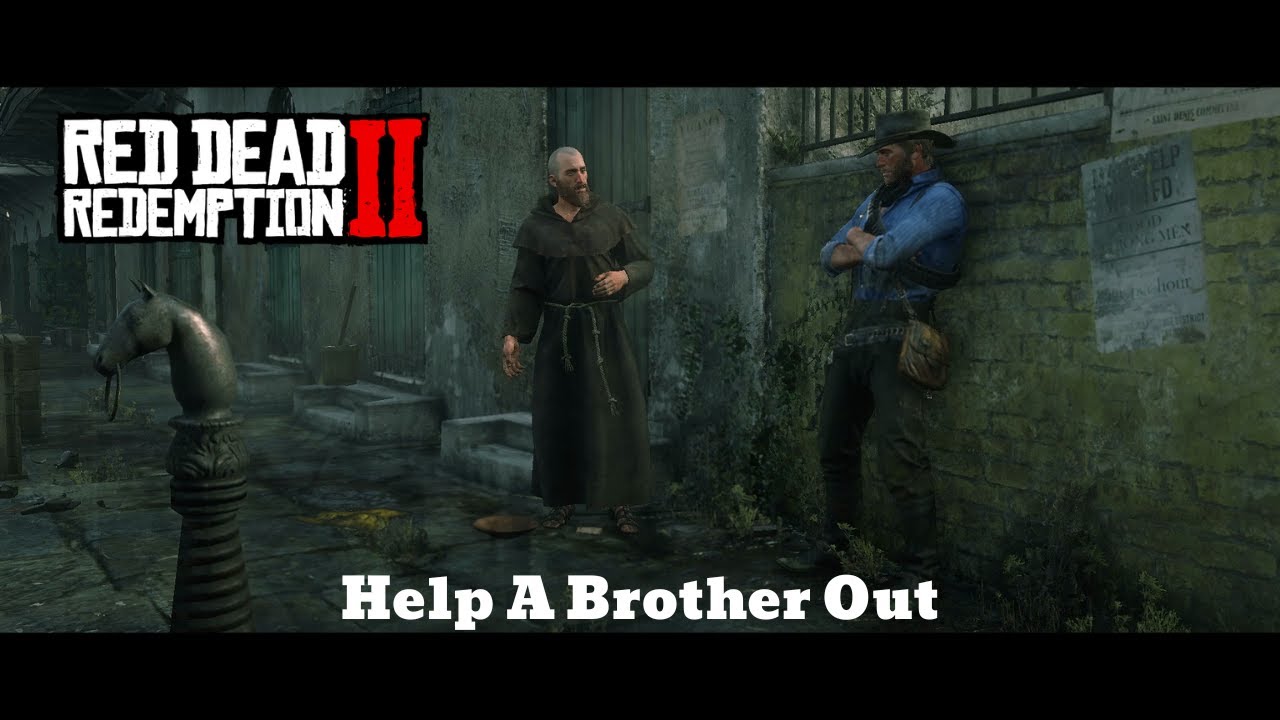 Red Dead Redemption 2 Stranger Side Mission: Help A Brother Out - YouTube