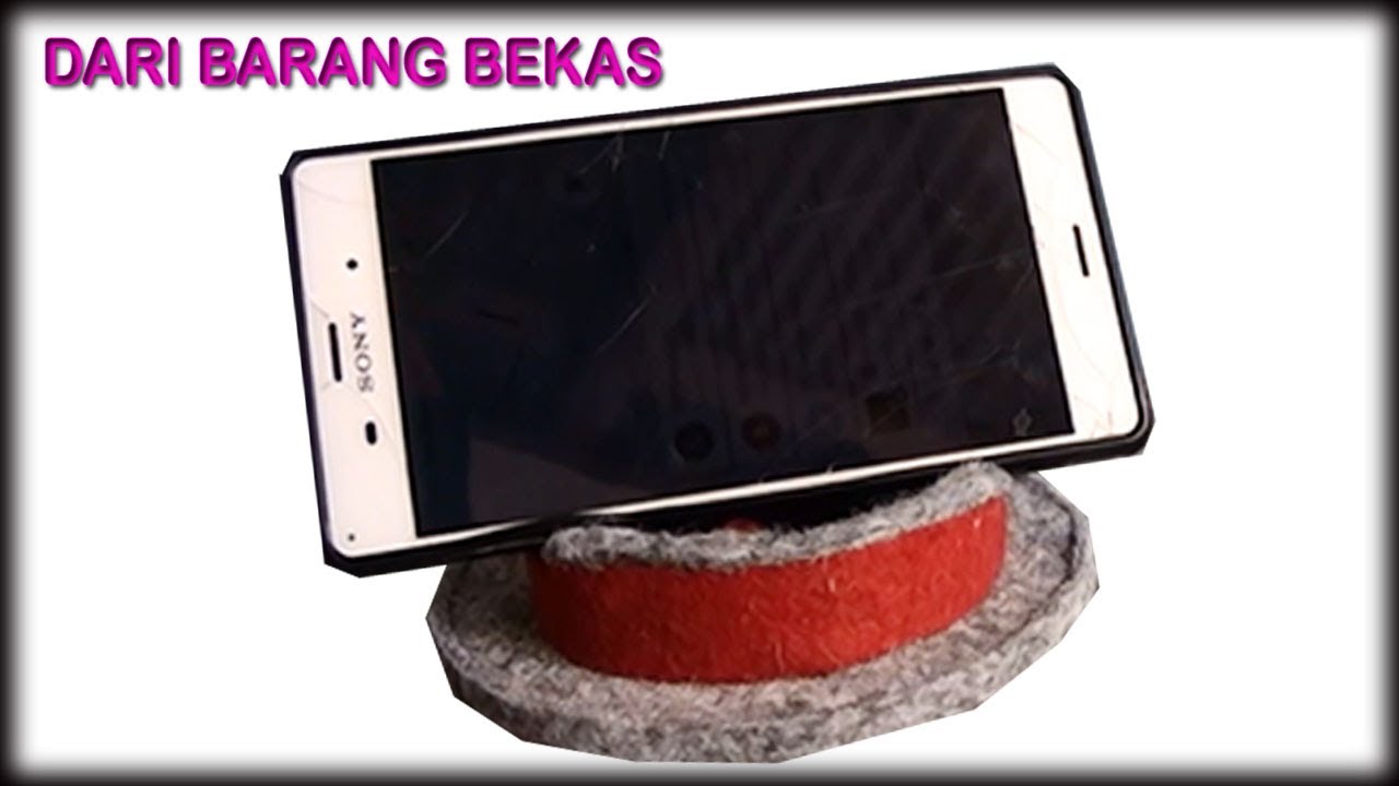 Membuat Tempat Hp Simpel dan Keren II IDE KREATIF - YouTube