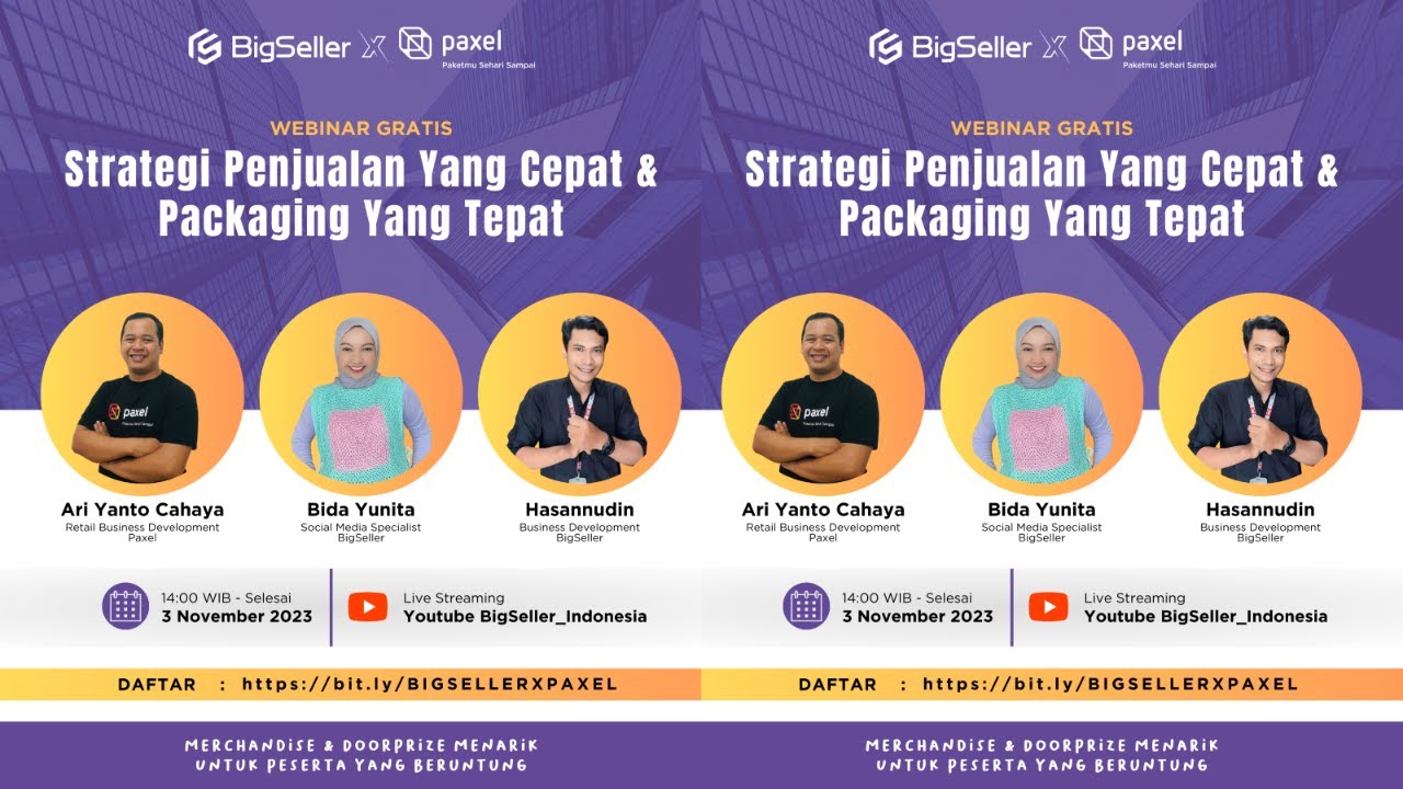 STRATEGI PENJUALAN YANG CEPAT & PACKAGING YANG TEPAT | WEBINAR ...