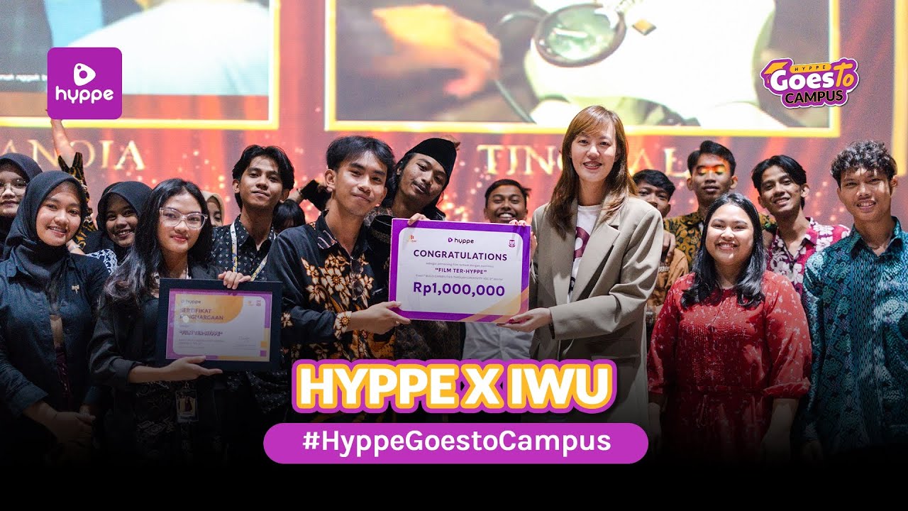 Hyppe X International Women University (IWU) Bandung - YouTube
