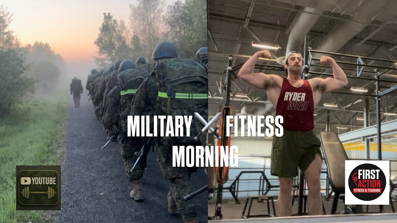 Join my Military Morning + Full Back Workout 💪🔥#bodybuilding #fitness # ...