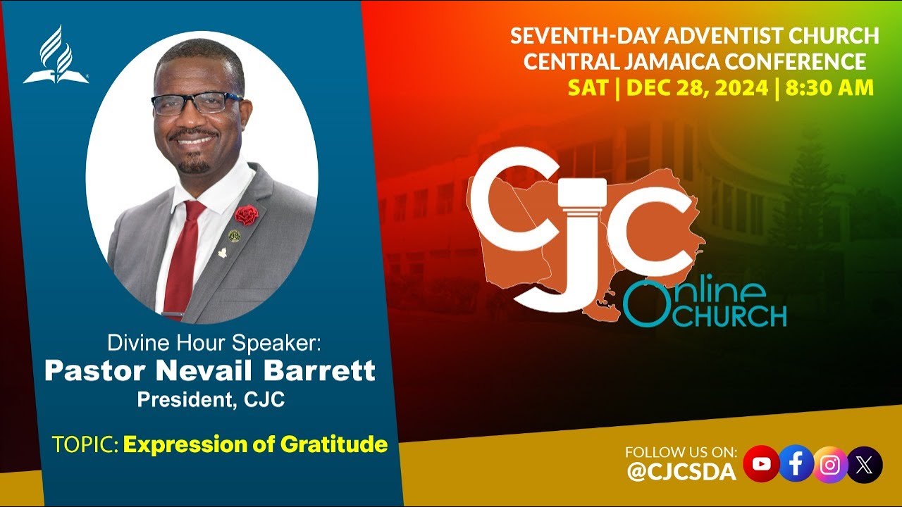 Sab., Dec. 28, 2024 | CJC Online Church | Sabbath Worship Service ...