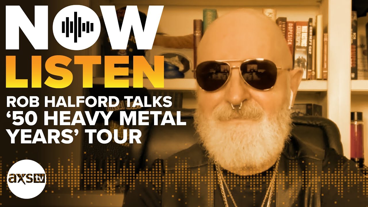 Judas Priest's Rob Halford on '50 Heavy Metal Years' Tour | Now Listen ...