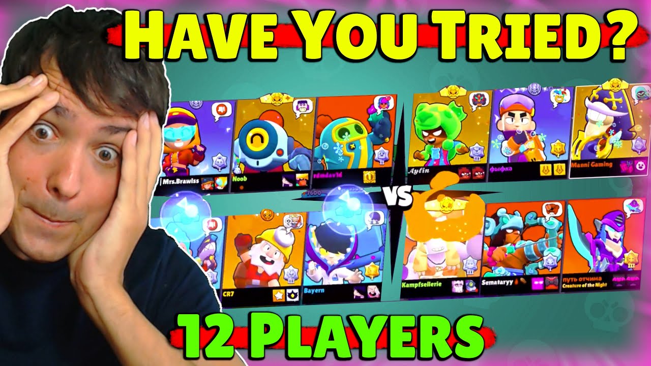 Brawl Stars NEW 12 Players Battle Royale Feature Gameplay - YouTube