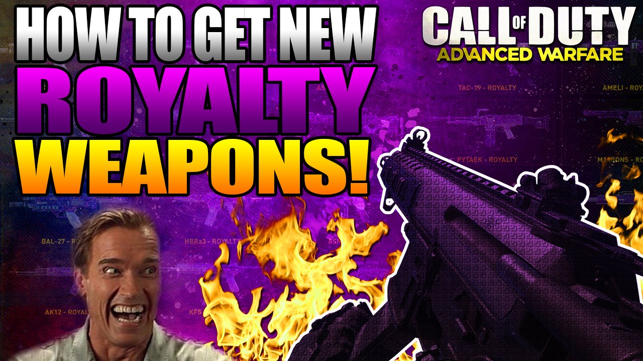 ★COD: AW - FREE "ROYALTY ELITE WEAPONS!" (Advanced Warfare: How to Get ...