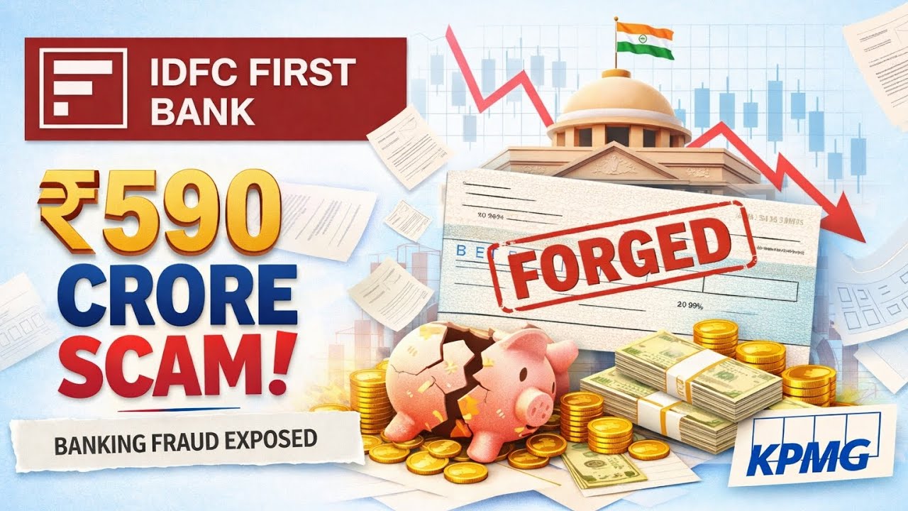 ₹590 Crore IDFC First Bank Fraud Explained: Haryana Government Scam ...