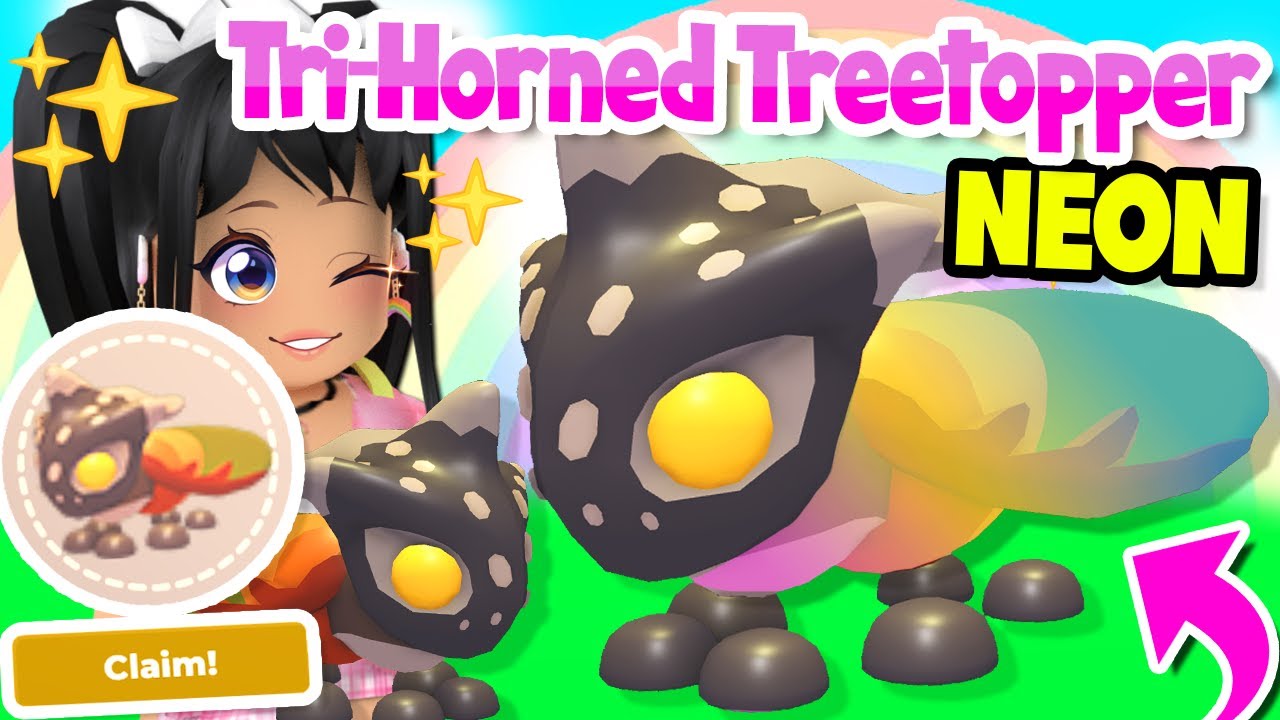 HOW TO GET THE *TRI-HORNED TREEHOPPER* PET in Adopt Me! (roblox) - YouTube