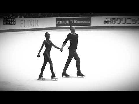 Vanessa James and Morgan Cipres Skate to \