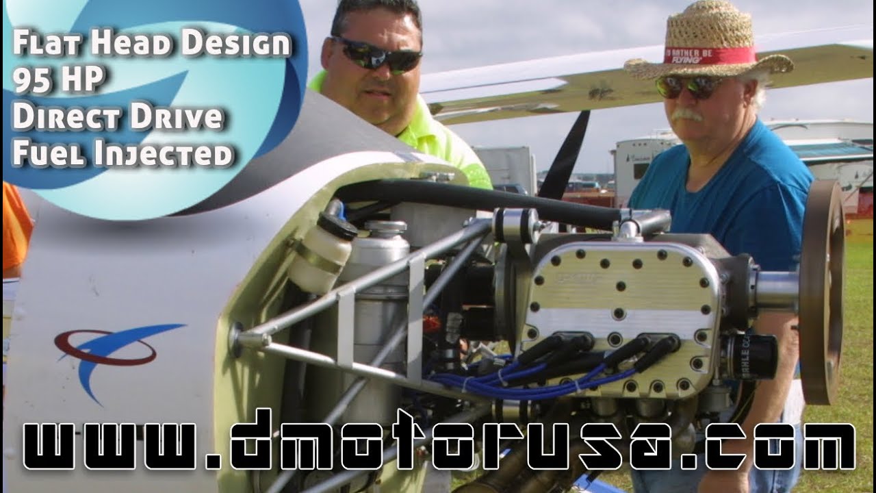 D Motor, D-Motor U.S.A, D Motor 95 HP, flat head, direct drive, liquid ...