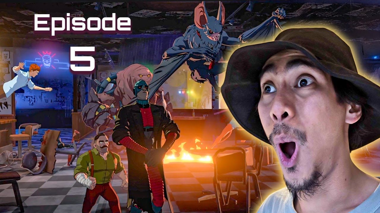 Best Bar Fight EVER! - GLOCO Plays Dispatch | Episode 5 - YouTube