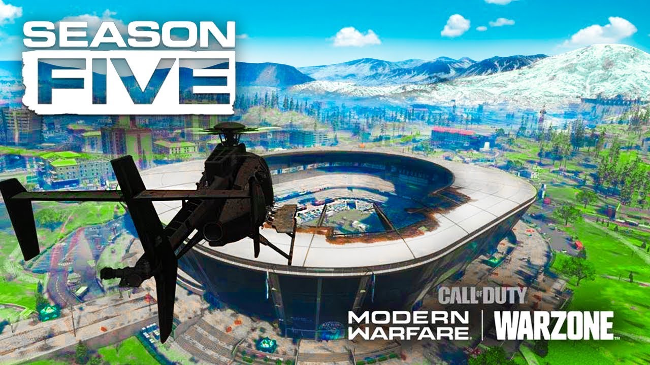 🔴 Welcome To SEASON 5! - WARZONE NEW MAP & GUNS! - YouTube