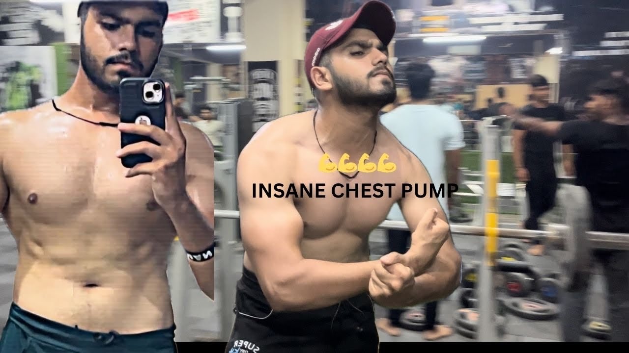 Insane chest workout for insane pump |shahdab khan vlogs| Roamfit with ...