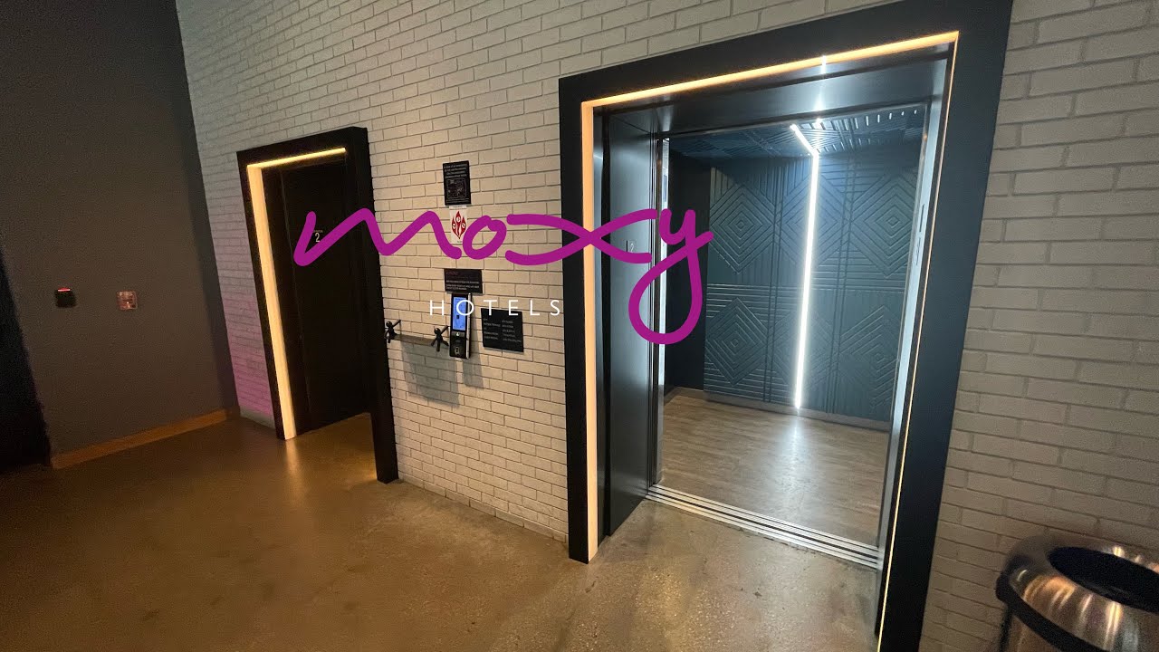 STUNNING Modern (Locked) OTIS Compass 360 Traction Elevators | Moxy ...