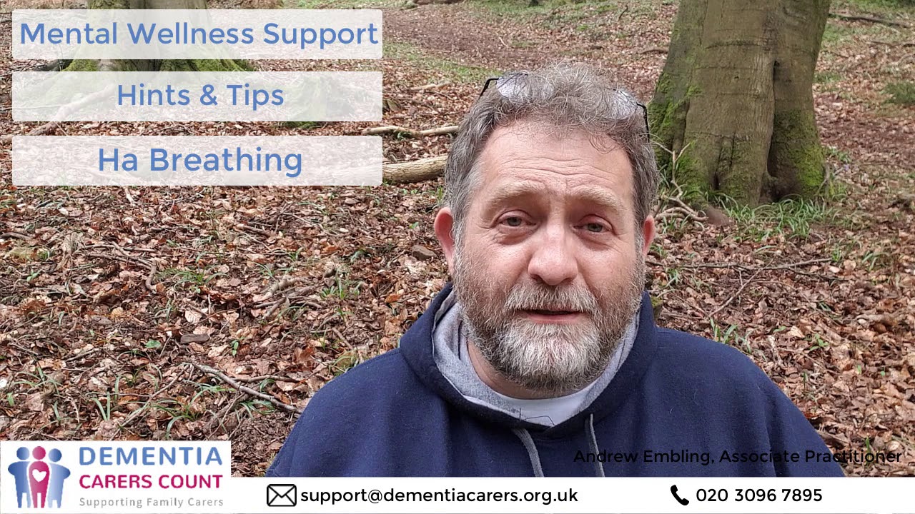 Dementia Carers Count Associate Practitioner, Andrew Embling, guided Ha ...