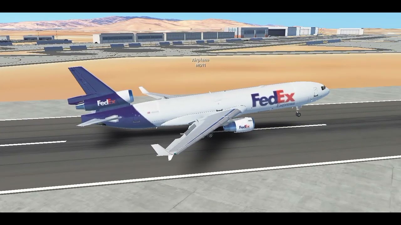 INFINITE FLIGHT: FedEx delivers to Travis Air Force Base. - YouTube