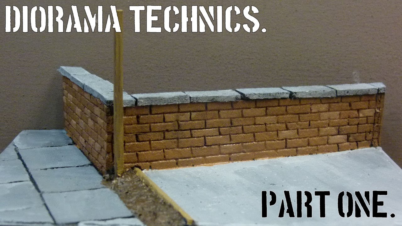 Diorama basics part one - YouTube