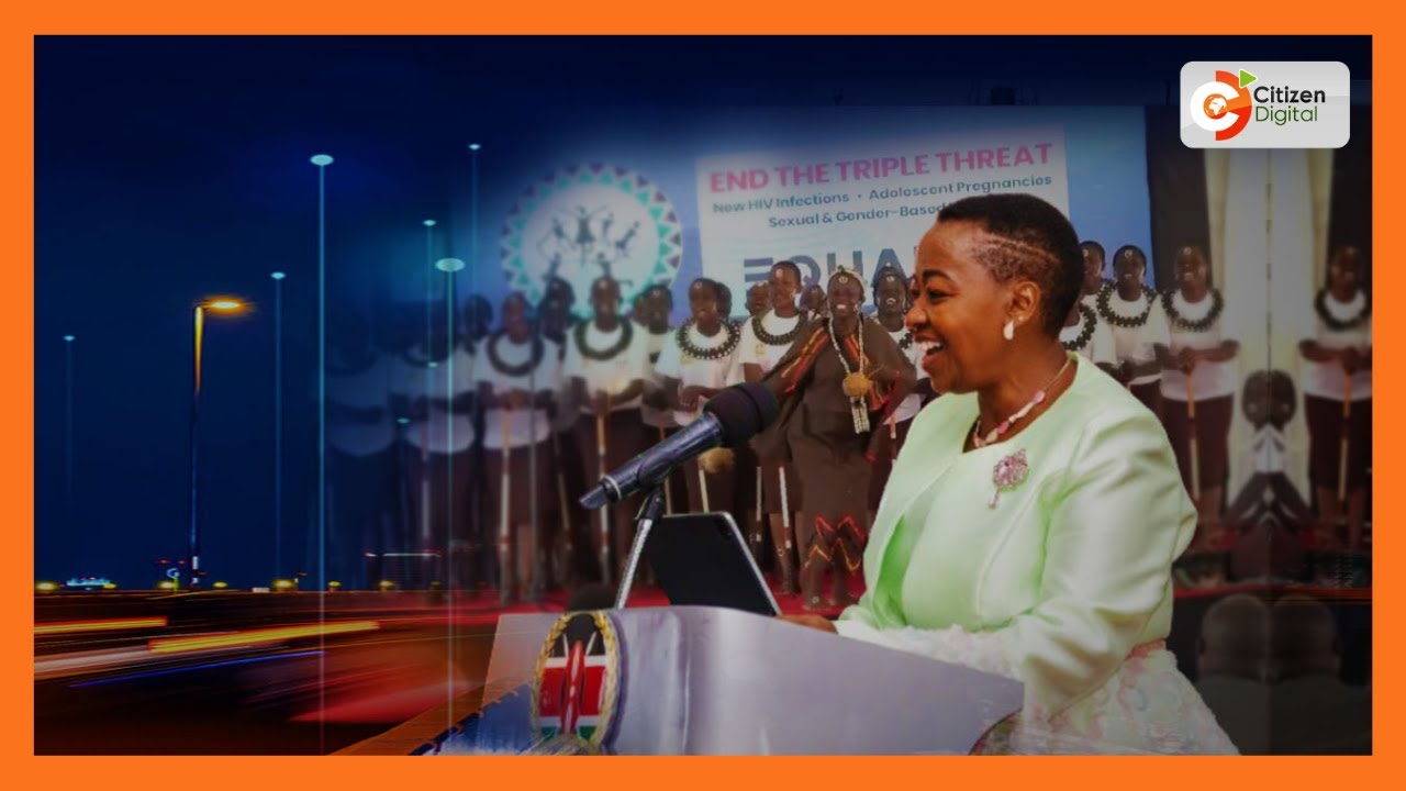 First lady raises alarm over cases of gender violence - YouTube