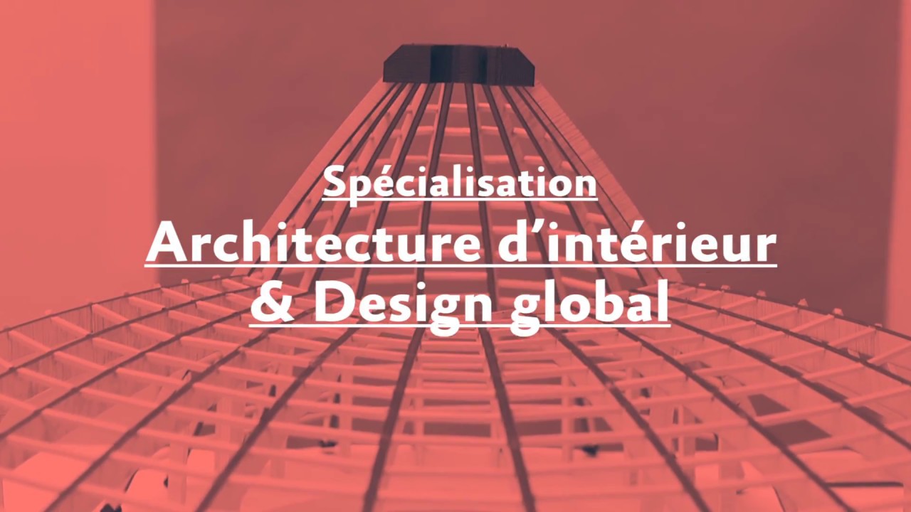 Formation | Spécialisation en Architecture d'intérieur & Design global à LISAA Paris - YouTube