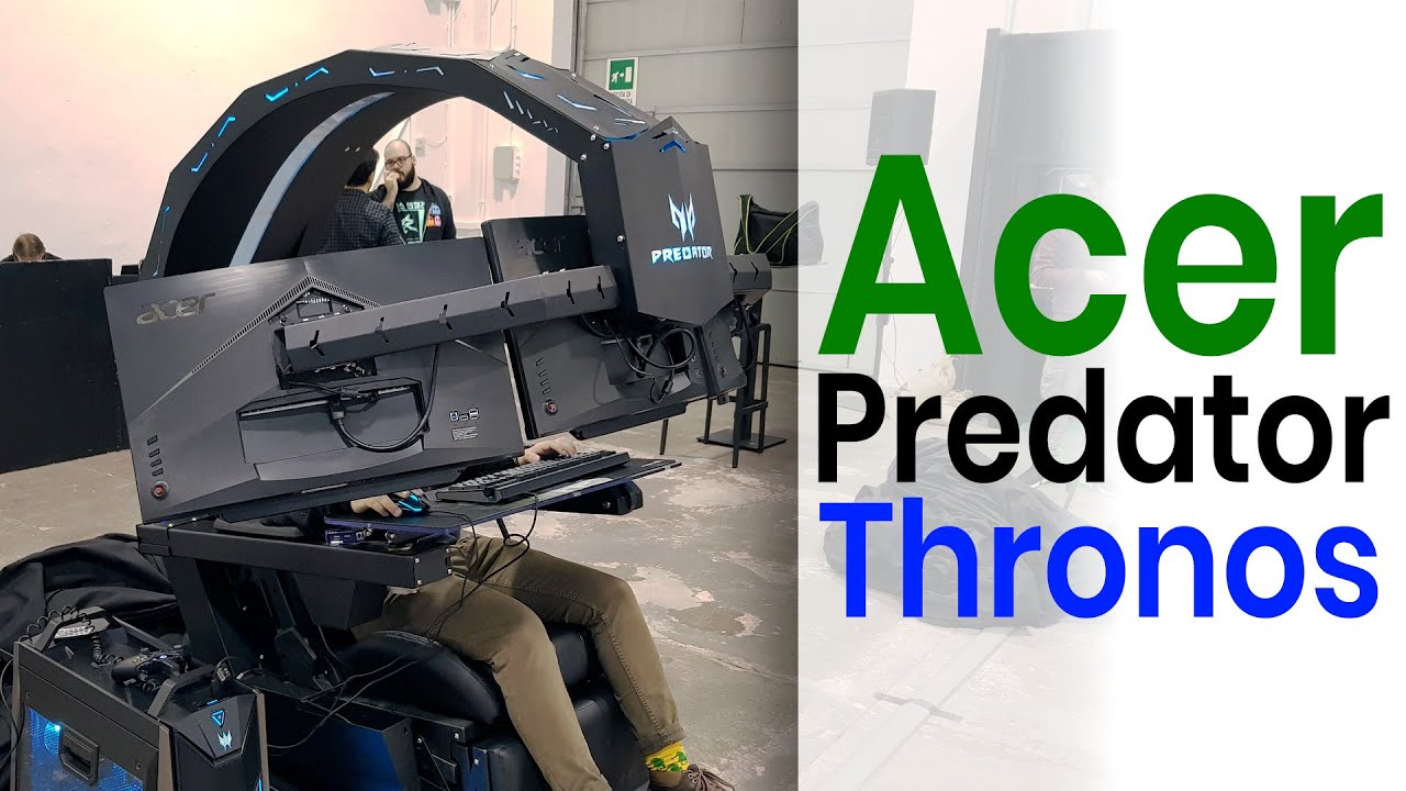 Acer Predator Thronos - YouTube