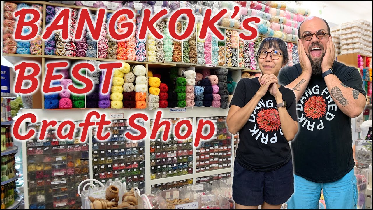 Visiting Bangkok's BEST Craft Shop! Huang Seng - YouTube