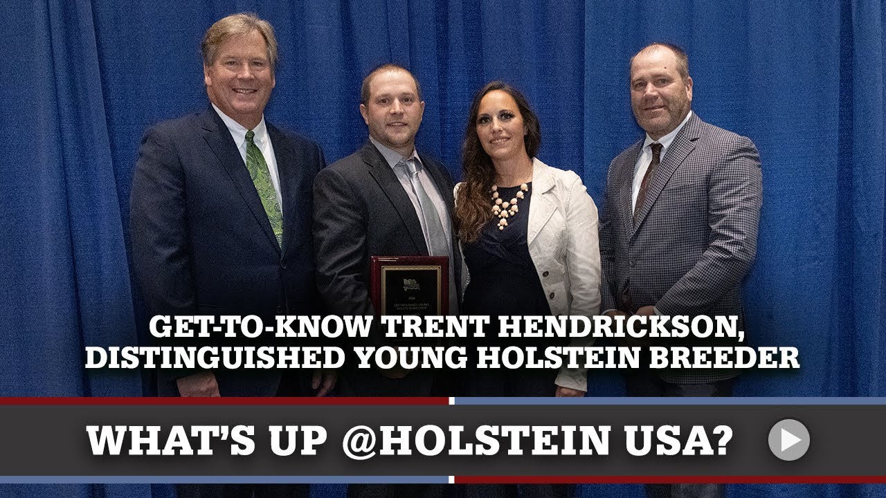 What's Up at Holstein USA: Distinguished Young Holstein Breeder - YouTube