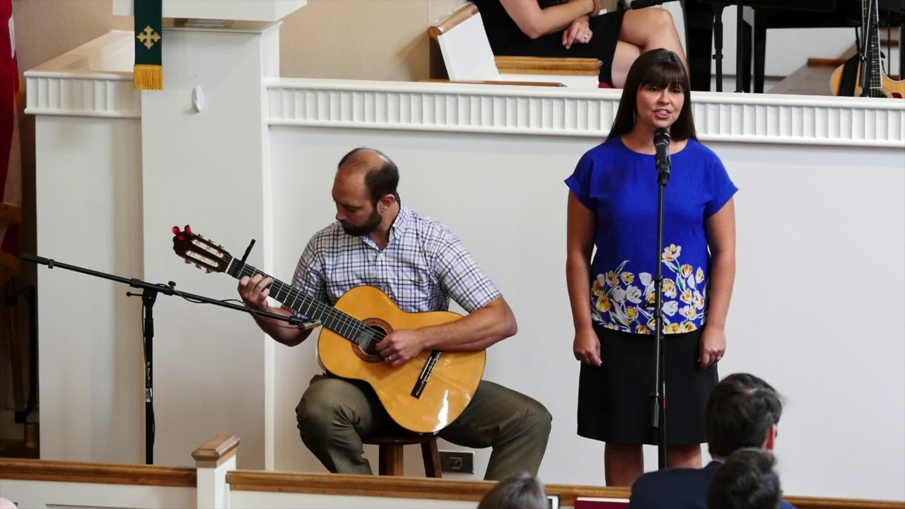"Great is Thy Faithfulness" - Catie Pratt: vocals, Jeremy Pratt: guitar ...