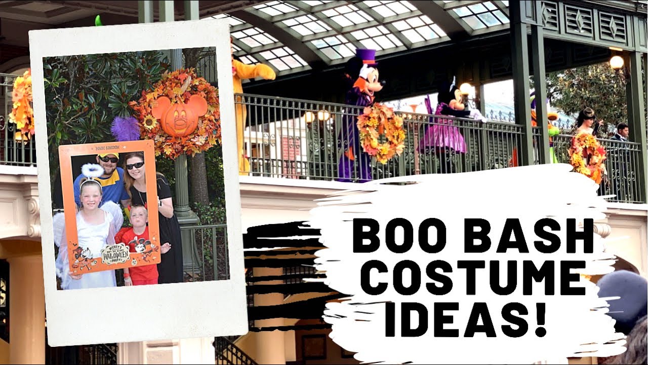 Boo Bash Costume Ideas! - YouTube